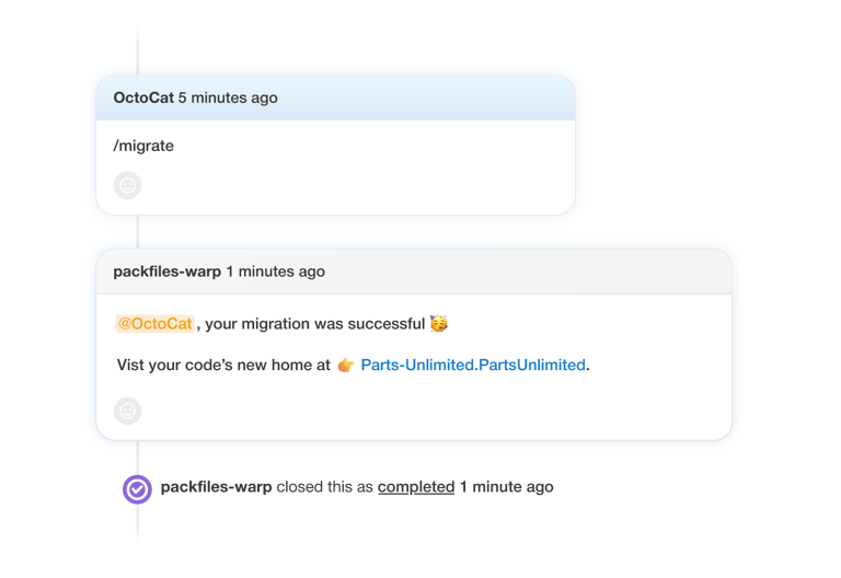 Migrate to GitHub with better tools.